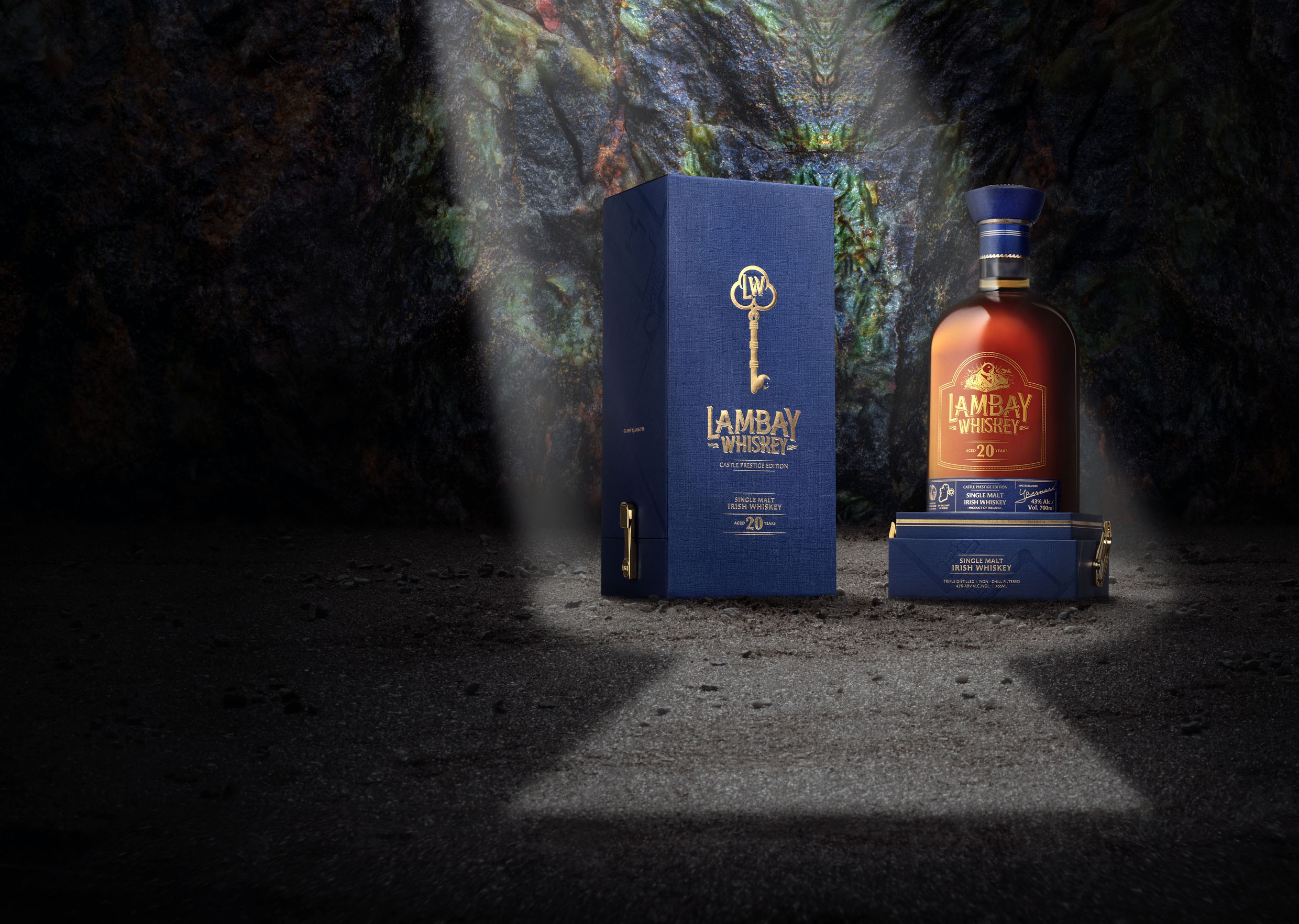 20 years old Lambay Single Malt Castle Prestige Edition | Lambay Whiskey